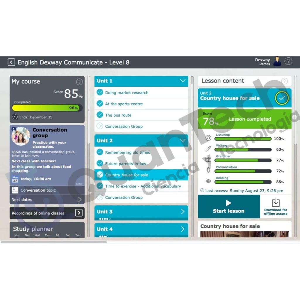 SOFTWARE DE INGLES DEXWAY – Quantech