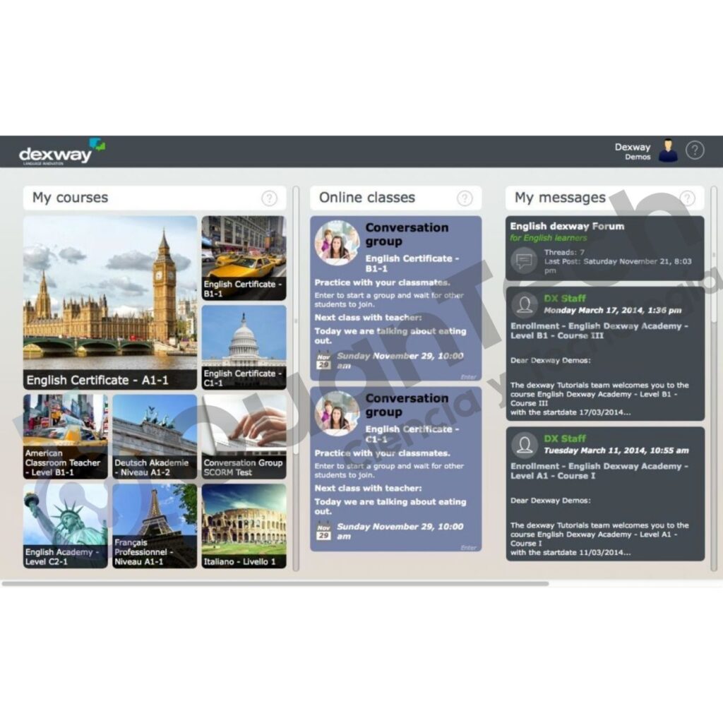 SOFTWARE DE INGLES DEXWAY – Quantech