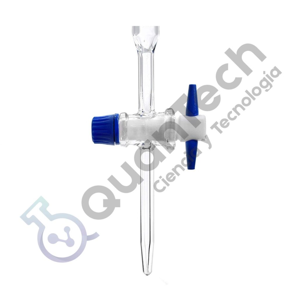 BURETA LINEA AZUL 10 ML CON LLAVE DE TEFLON/2 UNIDADES – Quantech