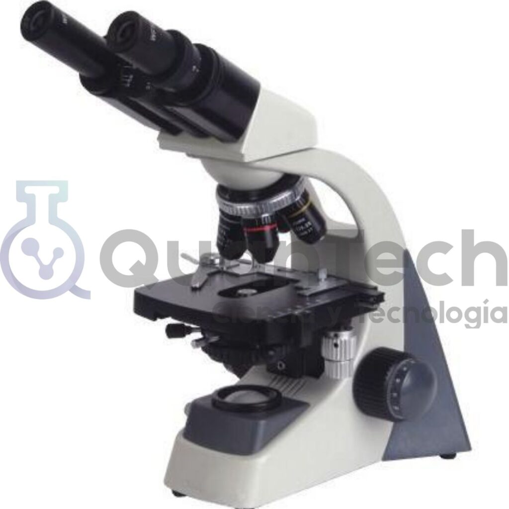 MICROSCOPIO BINOCULAR 1000X 4 OBJETIVOS TESSLAB – Quantech