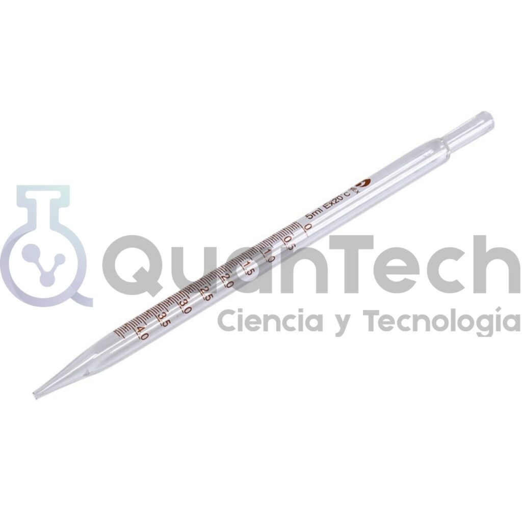 PIPETA GRADUADA CLASE A DE 5 ML – Quantech