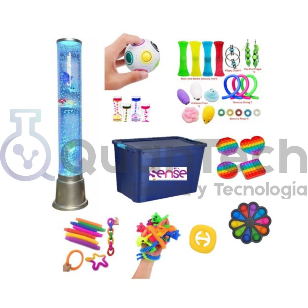 KIT DE JUEGOS PARA REGULACION SENSORIAL – Quantech