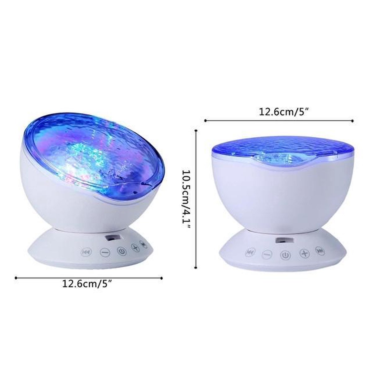 PROYECTOR SENSORIAL SONIDOS DEL OCEANO Y LA NATURALEZA – Quantech