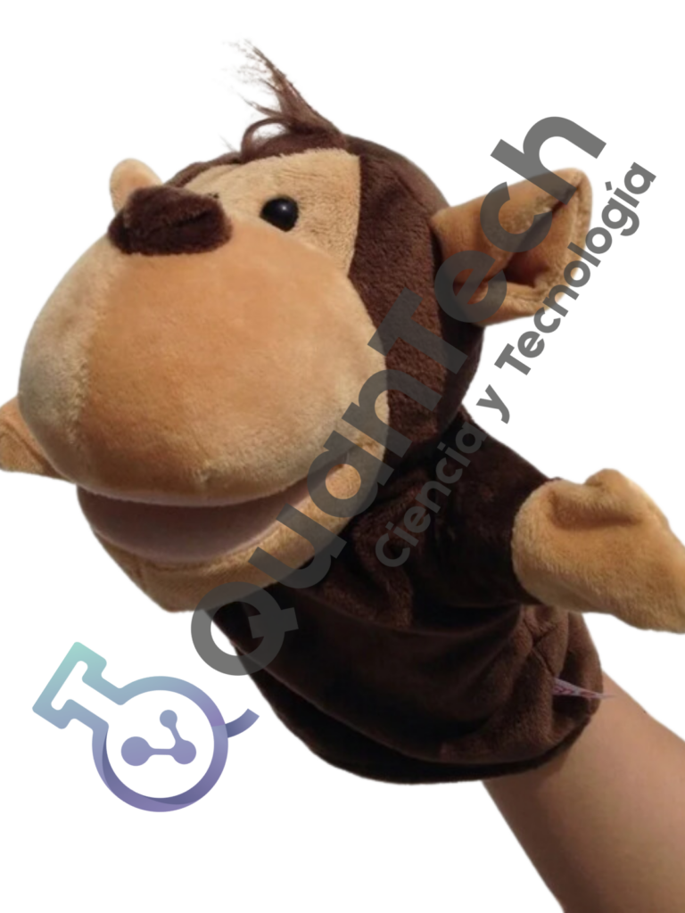 SET DE 6 TITERES DE MANO ANIMALES DE LA SELVA 25CM – Quantech